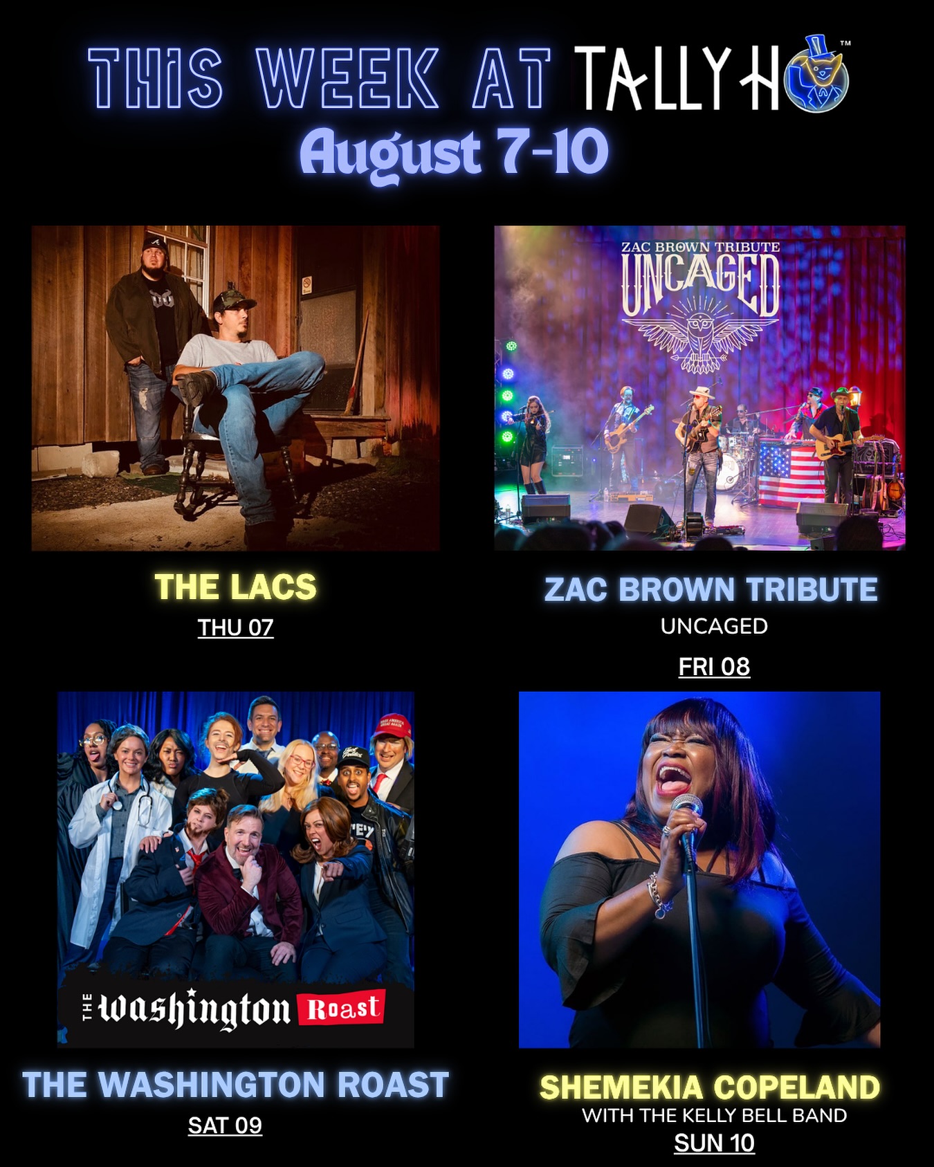 Events - Tally Ho Theater